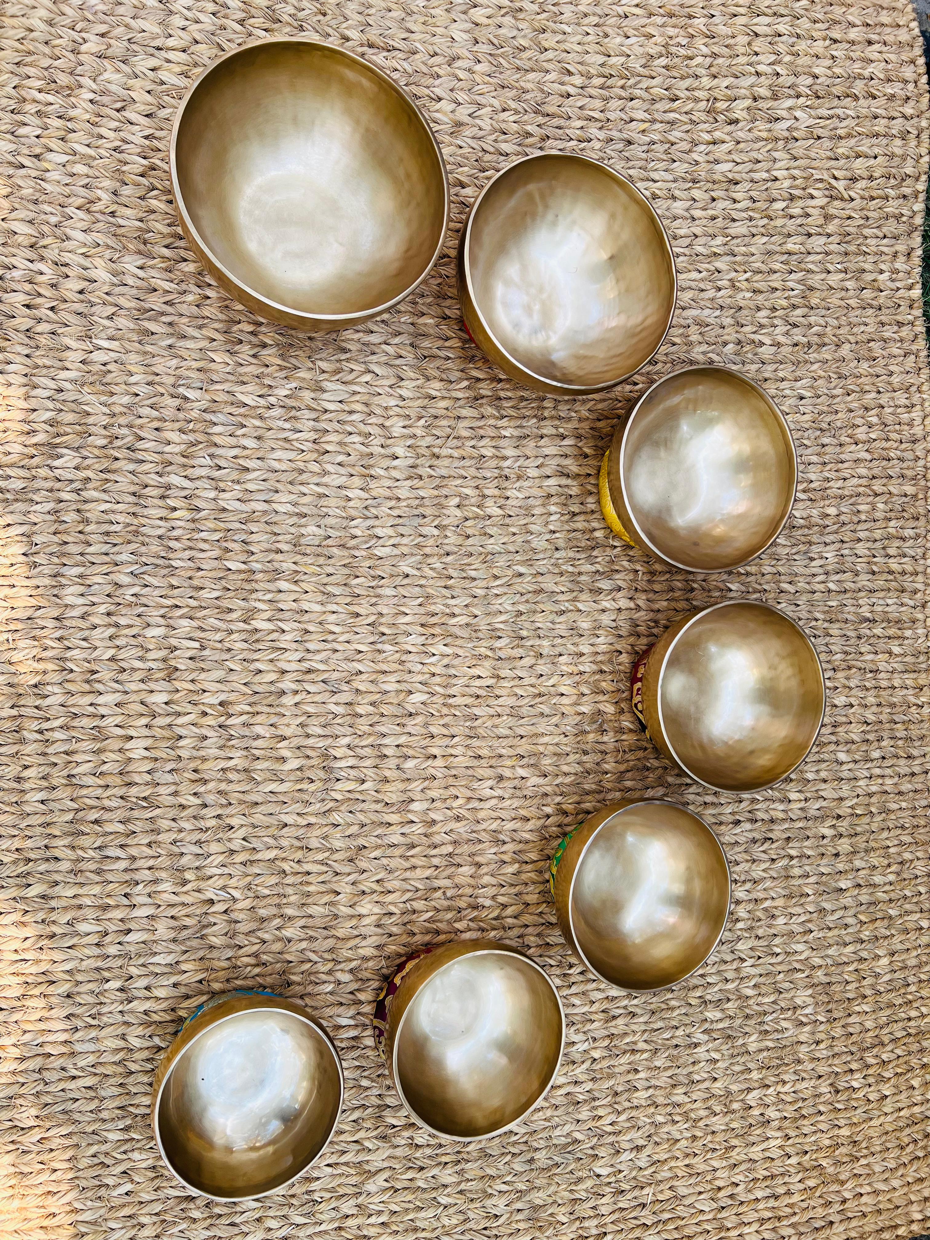 Mat Plain Set Handmade Bowl