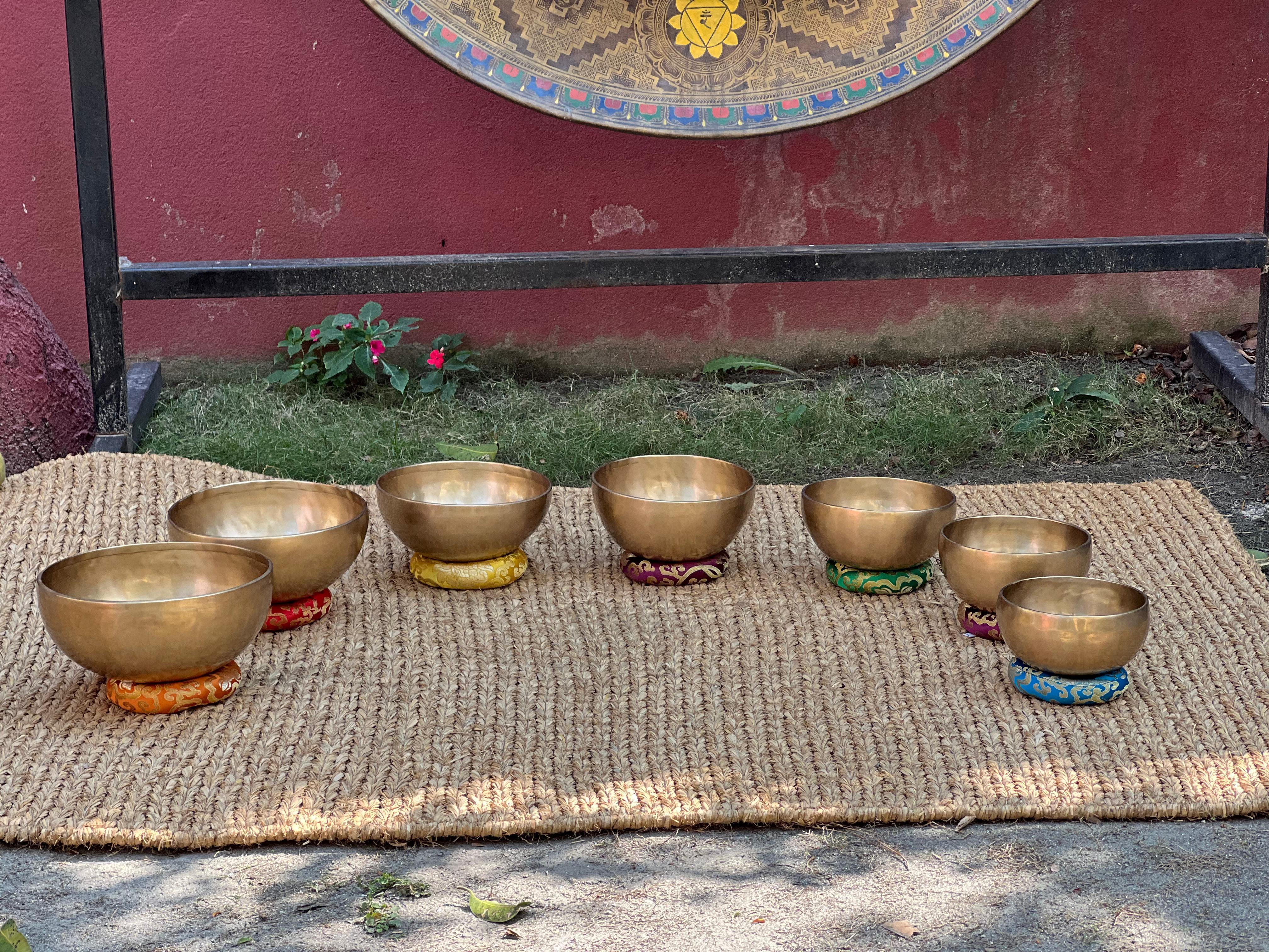 Mat Plain Set Handmade Bowl