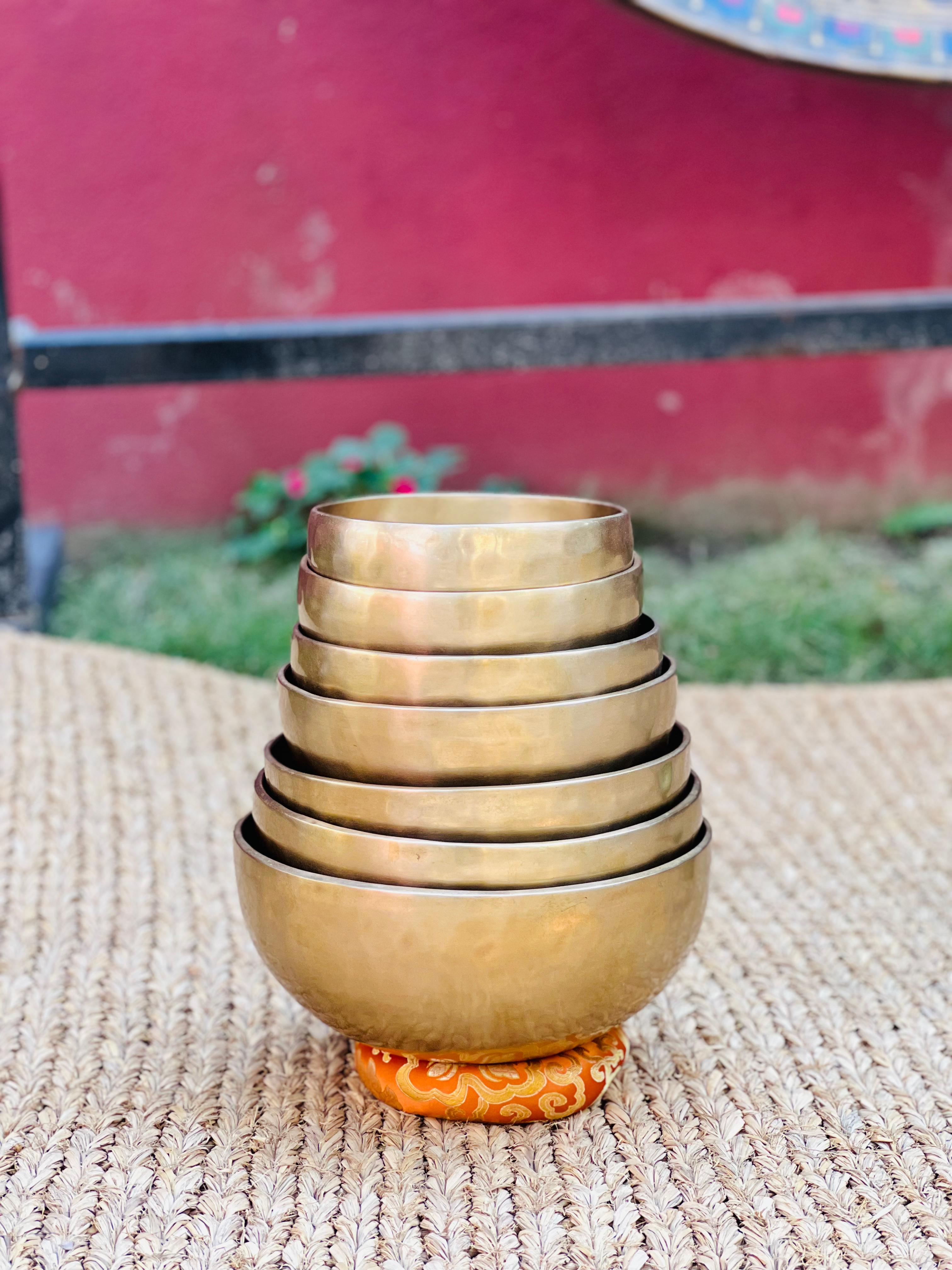 Mat Plain Set Handmade Bowl